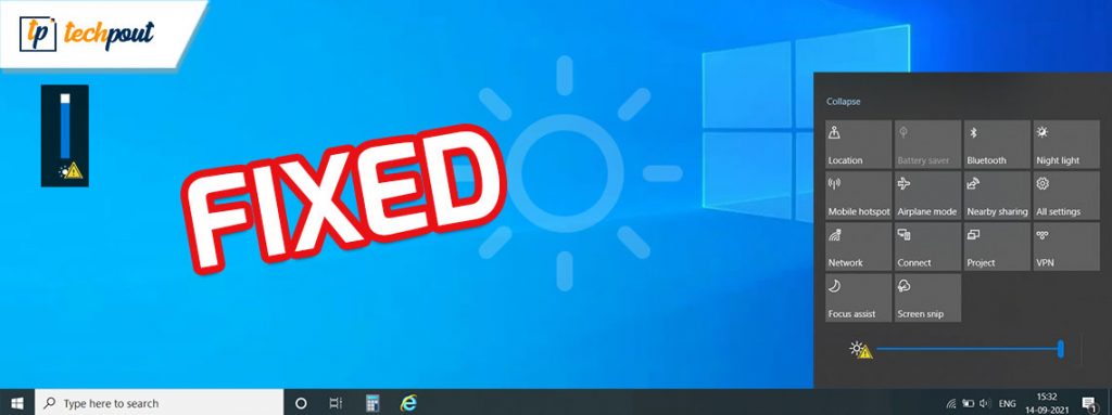 Windows 10 Brightness Slider Not Working Fixed TechPout