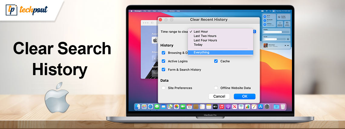 How To Clear Search History On Mac 100 Working TechPout